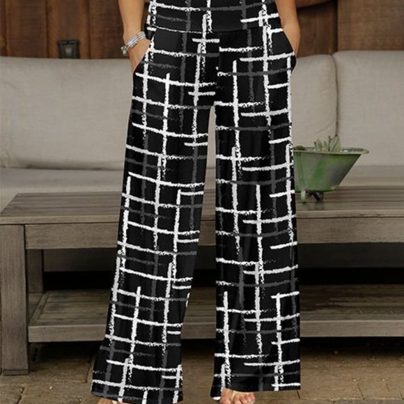 bon apple tea | Pants & Jumpsuits | Bon Apple Tea Black And White Cross ...